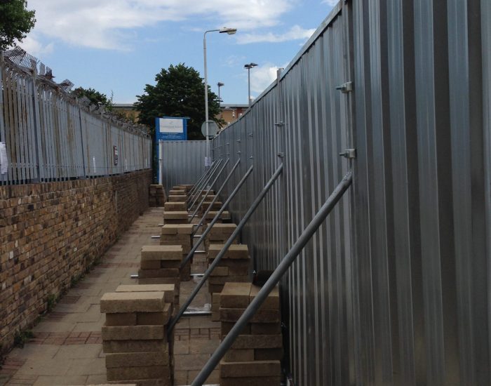 Solid Steel Hoarding | Fencing Contractor | Perimeter Solutions